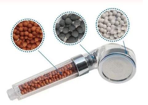 COSMÉTICOS ANA LIDIA - PURE SHOWER DUCHA COM FILTRO DE ESFERAS MINERAIS